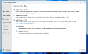Build your first WDAC policy with WDAC Wizard! - Hoyland.cloud